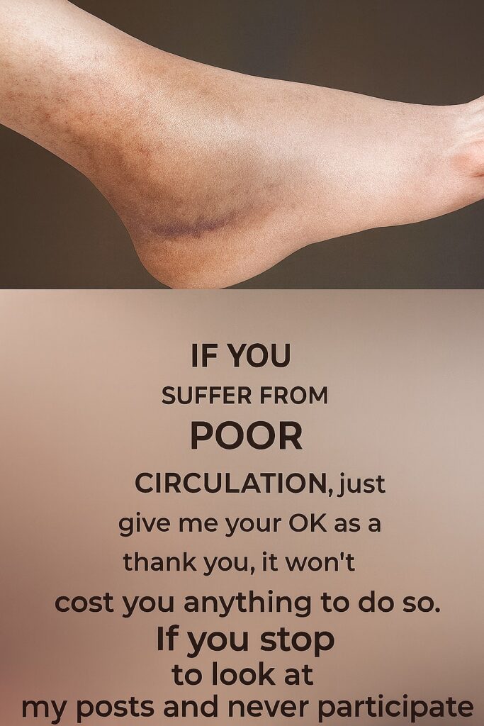 If You Suffer from Poor Circulation and Your Legs Feel Like This Here ...